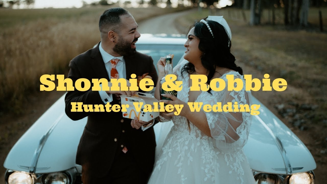 Shonnie & Robbie | Hunter Valley Dark Horse Wedding Film - YouTube