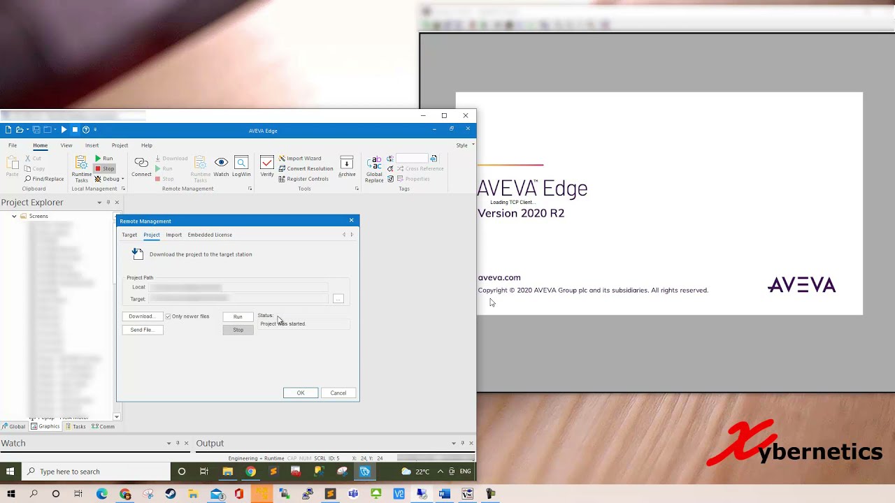 Setup Remote Management In AVEVA Edge - YouTube