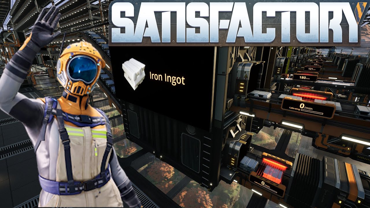 Satisfactory 15 - Filling up the Bus - YouTube