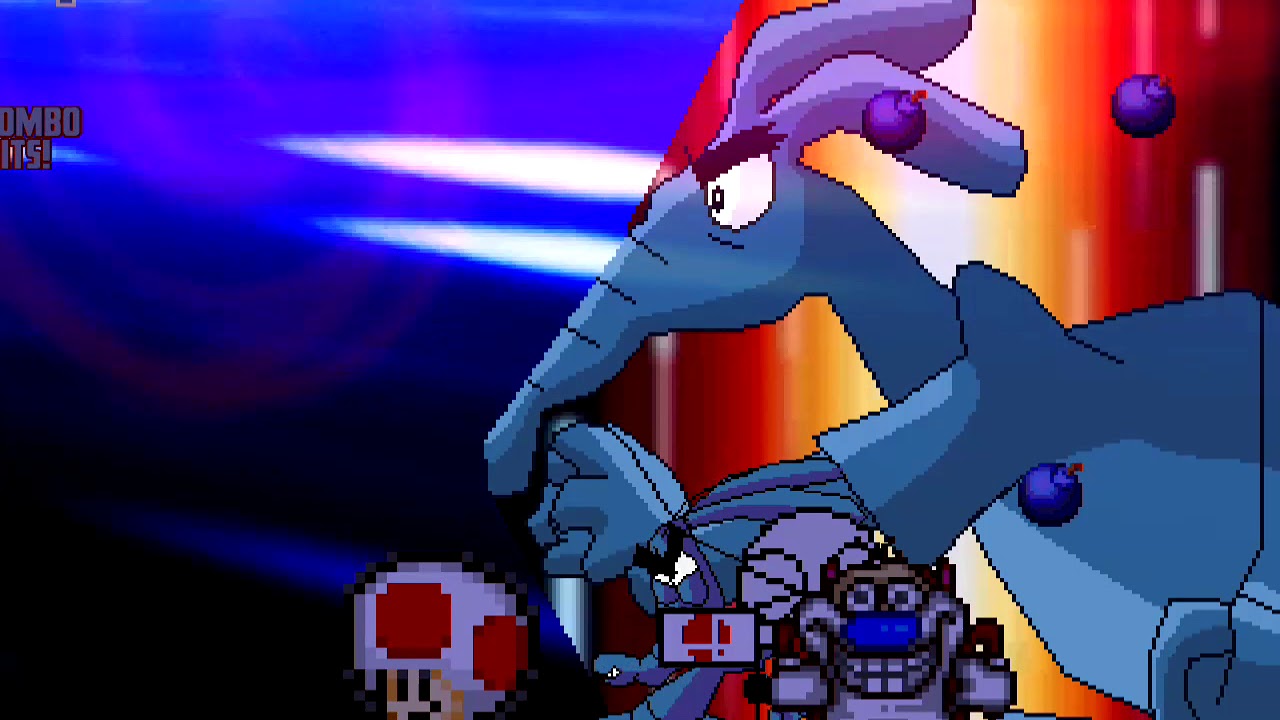 Mugen Request Stimpy,Megaten,Aardvark and Toad vs Giygas - YouTube