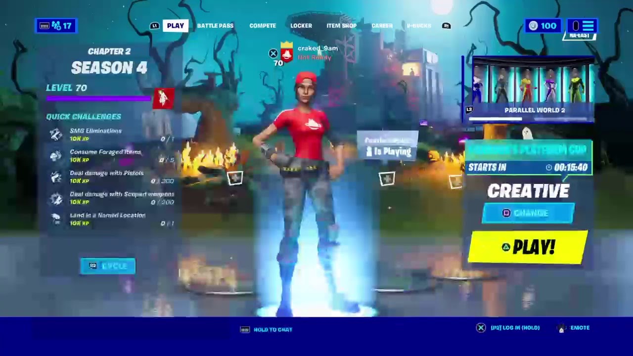 Fortnite live Paradox's Platform cup - YouTube