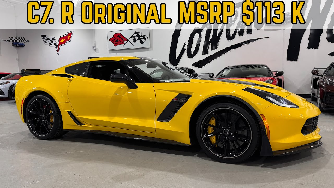 2016 C7.R - Z06/Z07 Manual Coupe - LOW MILES! 3LZ - YouTube