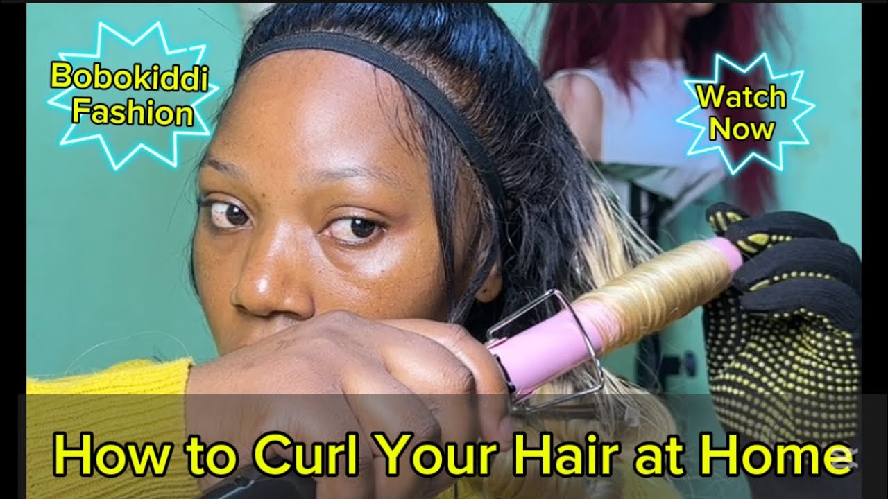 Effortless DIY Curls at Home | Easy Hair Curling Tutorial!” - YouTube