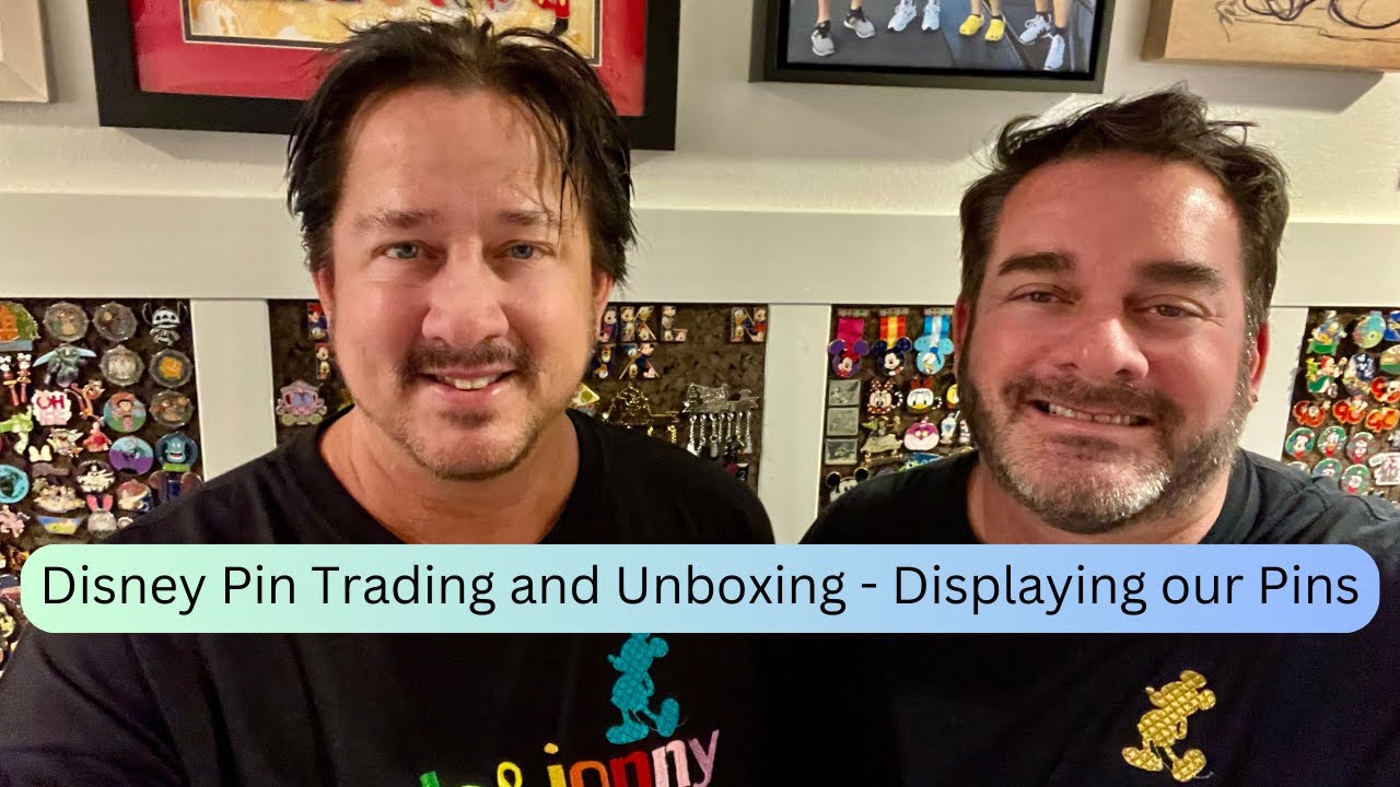 Dinsey Pin Trading and Disney Pin Collecting Displaying Pins on Wall ...