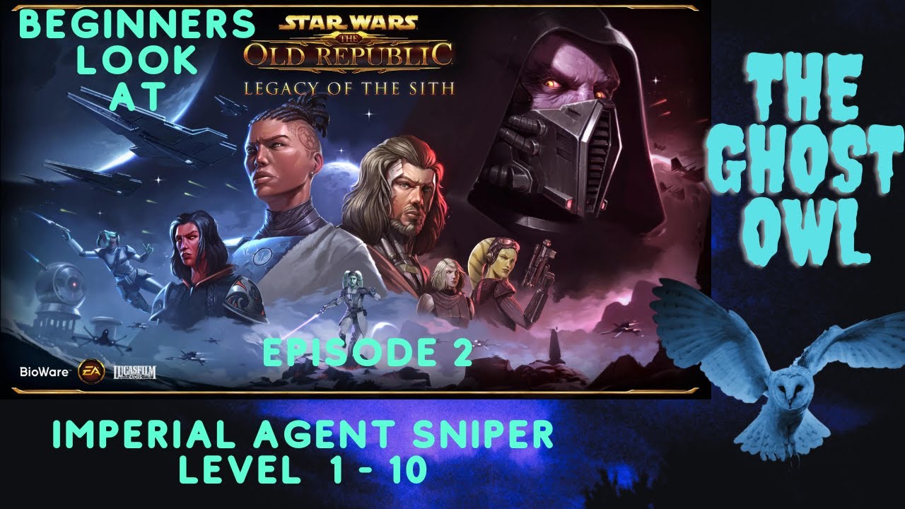 SWTOR Imperial Agent Sniper Level 1 10 Episode 2 - YouTube