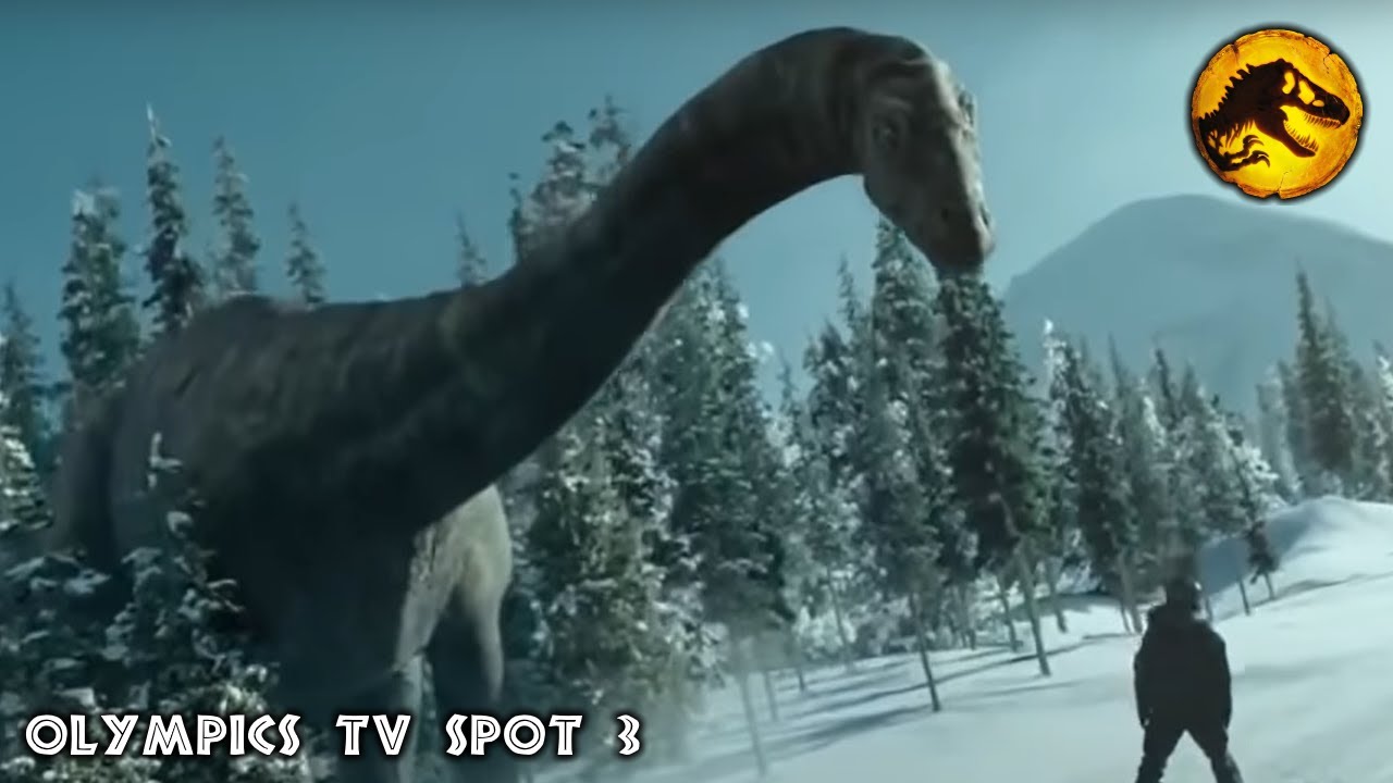 Jurassic World: Dominion Winter Olympics TV Spot #3 | Apatosaurus ...