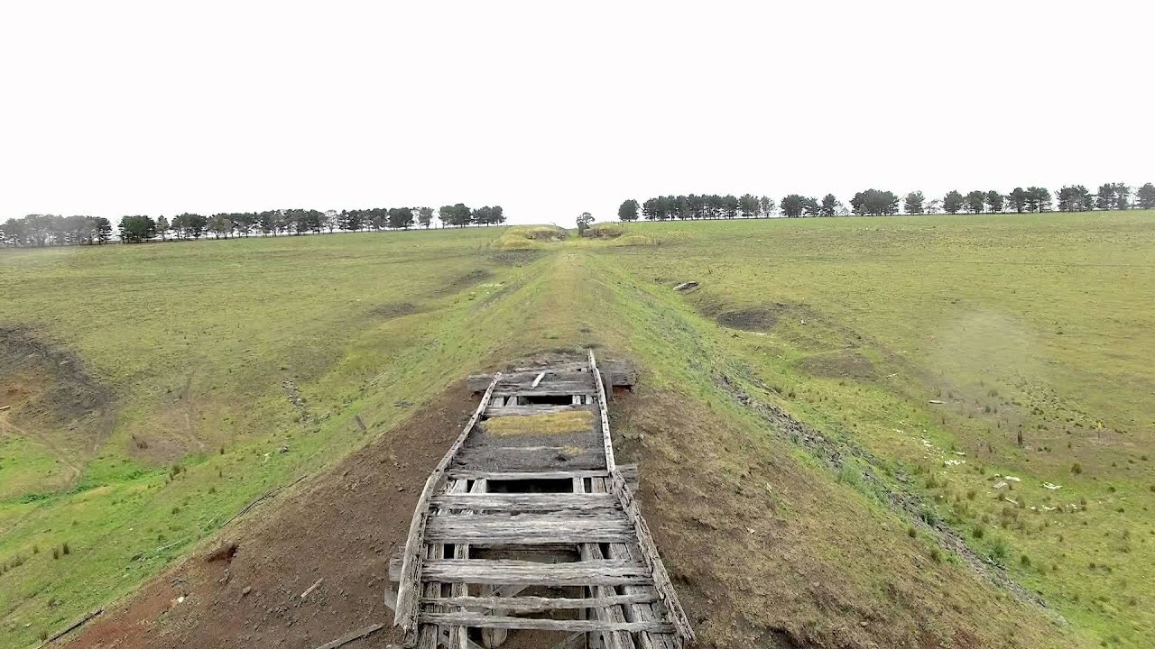 Bolinda Creek Trestle, near Clarkefield, Victoria. - YouTube