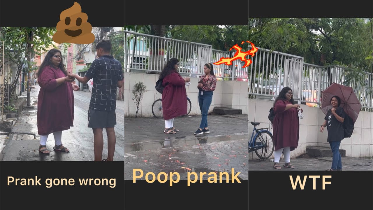 Poop 💩 prank prank gone wrong 😭 #prank #comedy #prankstar #trending ...