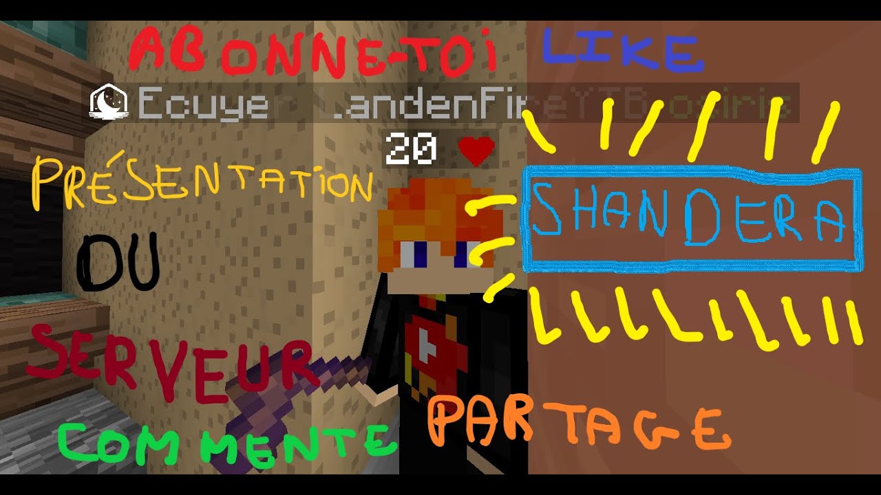 présentation du serveur shandera - YouTube