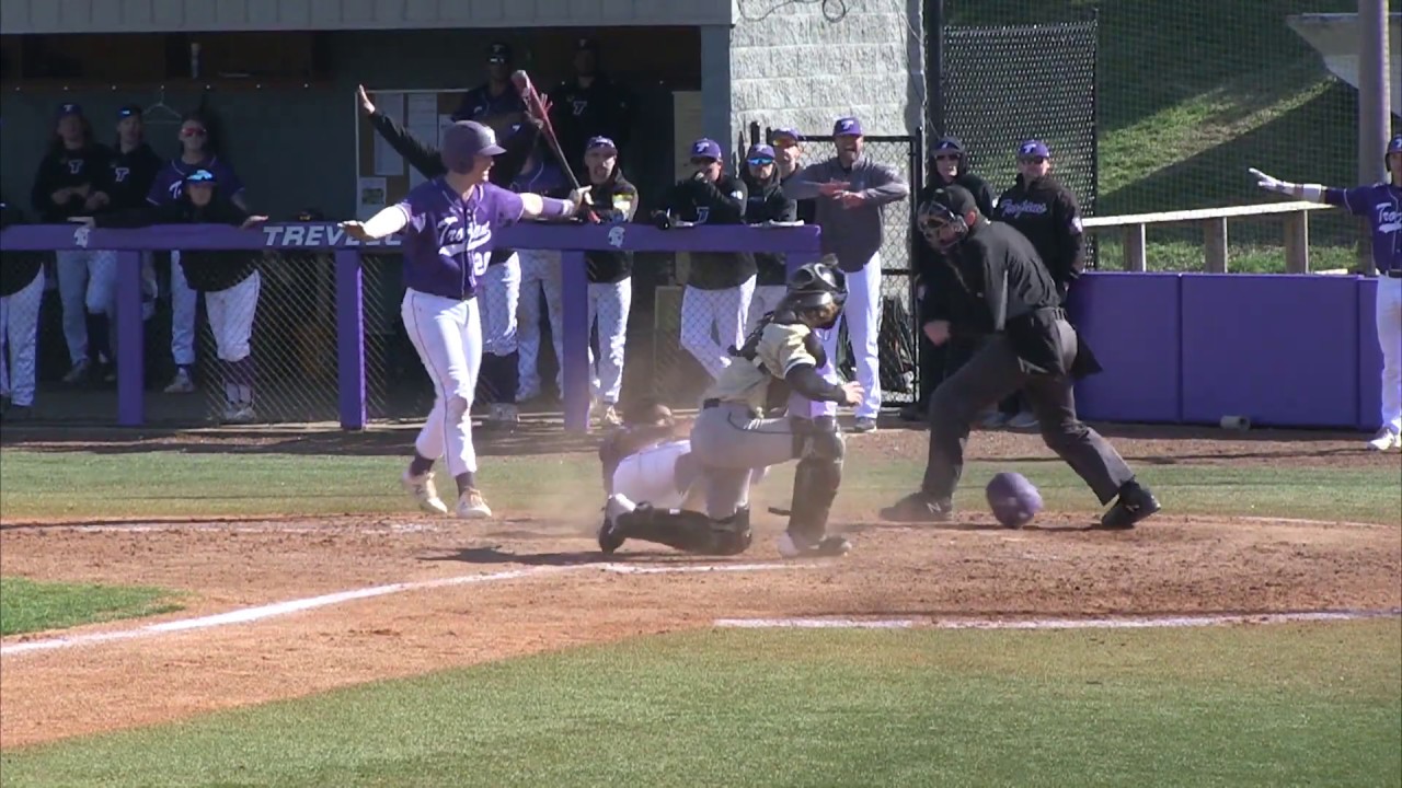 Trevecca Baseball | Trojan Highlights vs Purdue NW 20200307 Game 1 ...