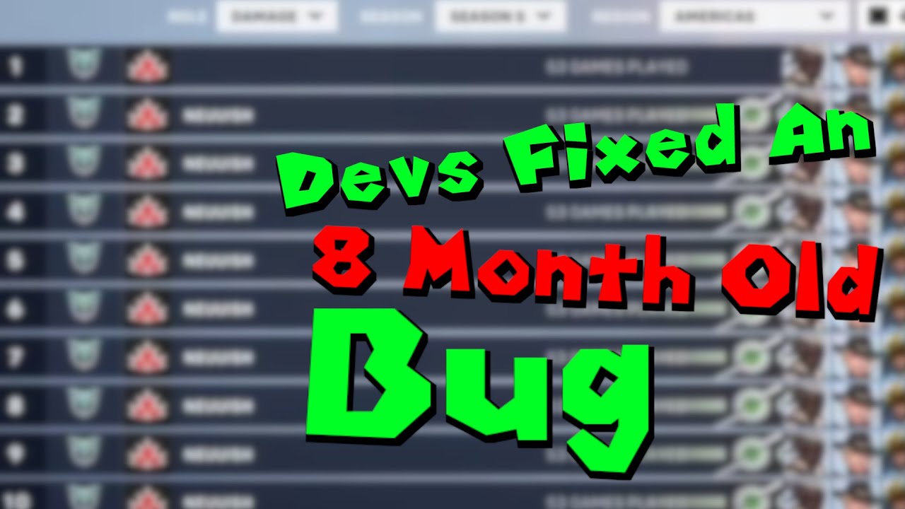 the ow2 devs fixed an 8 month old bug - YouTube