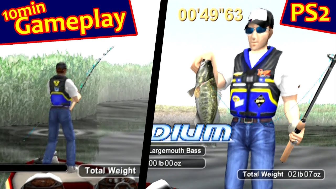 Bass Strike ... (PS2) Gameplay - YouTube