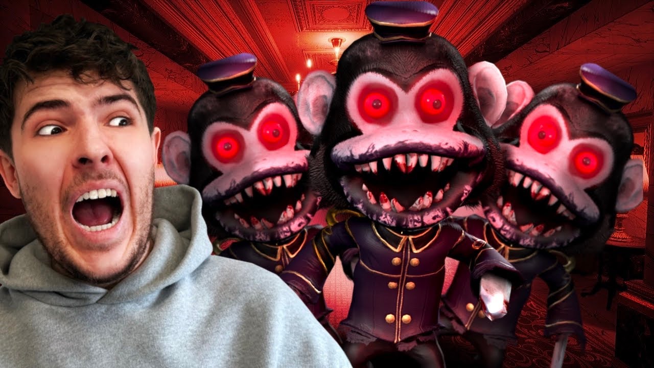 GIANT MONKEYS ARE CHASING ME | Dark Deception - YouTube