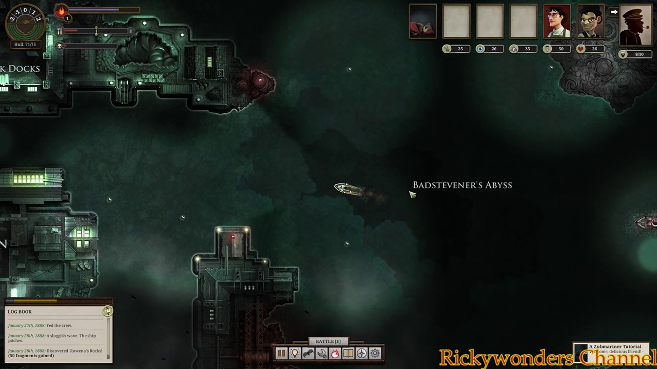 Let's Play: Sunless Sea - Exploring the Abyss - Pt 2 - YouTube