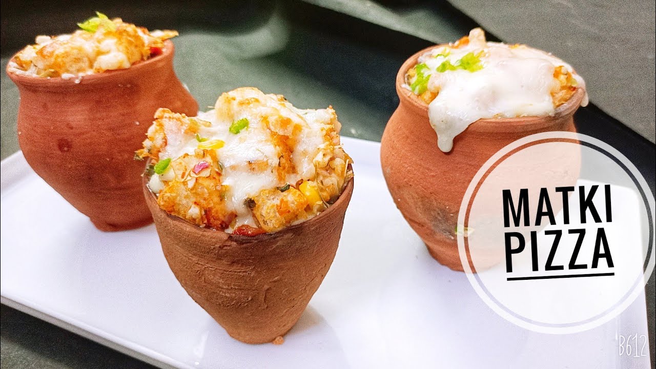 India's First Ever Kullad Pizza | Pizza in Clay Cups |Matki Pizza|How ...