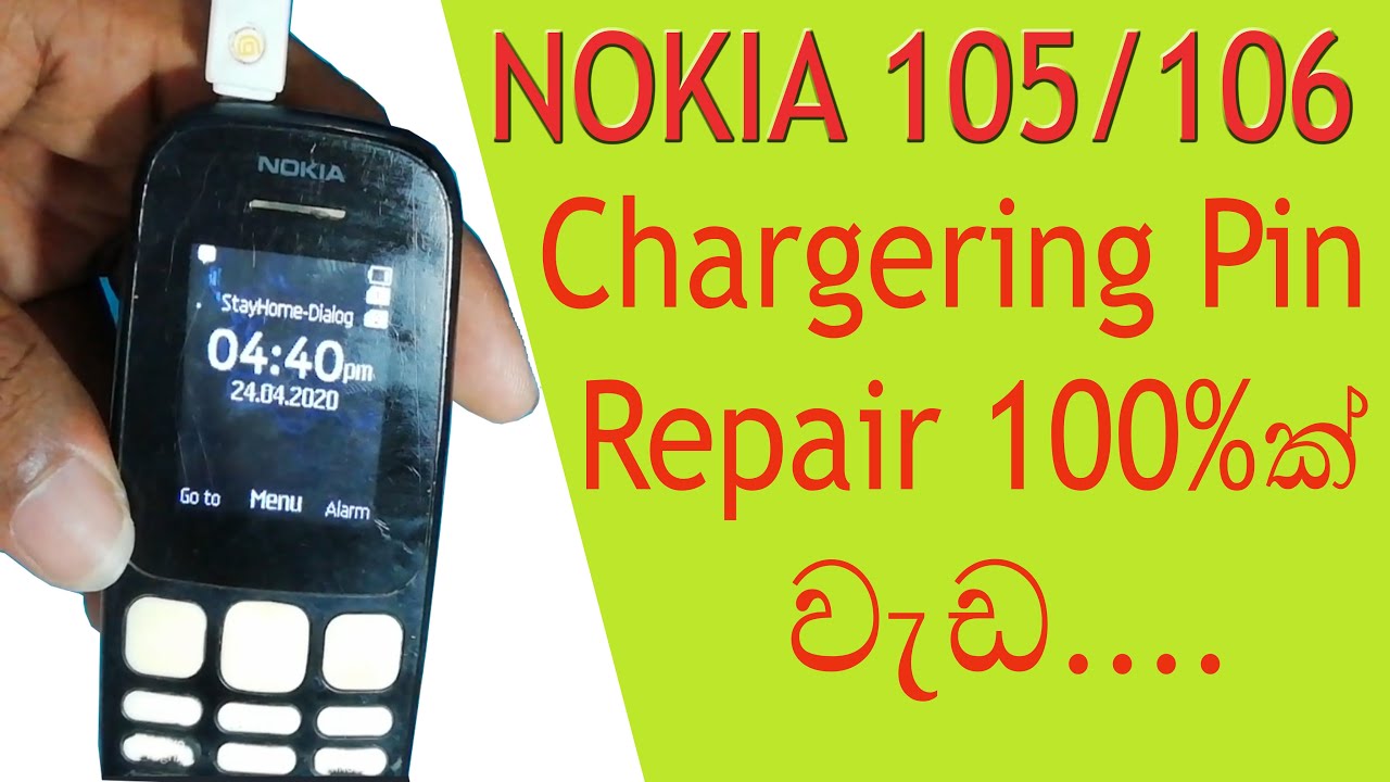 How to Charging port replacement Nokia new model 105/106 #UD_Mobile ...