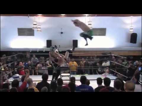 Sidewalk Slam Double Foot Stomp Onto Two Open Chairs - YouTube