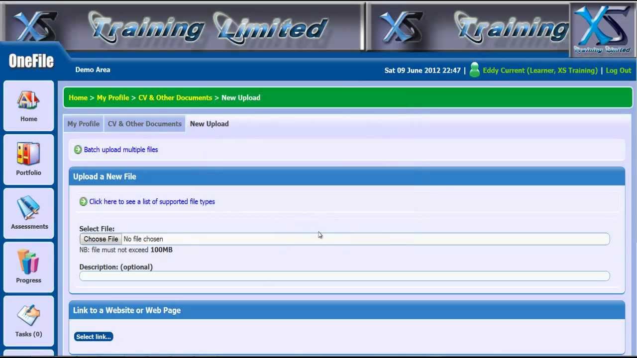 How to update your profile on the e-Portfolio system, OneFile. - YouTube