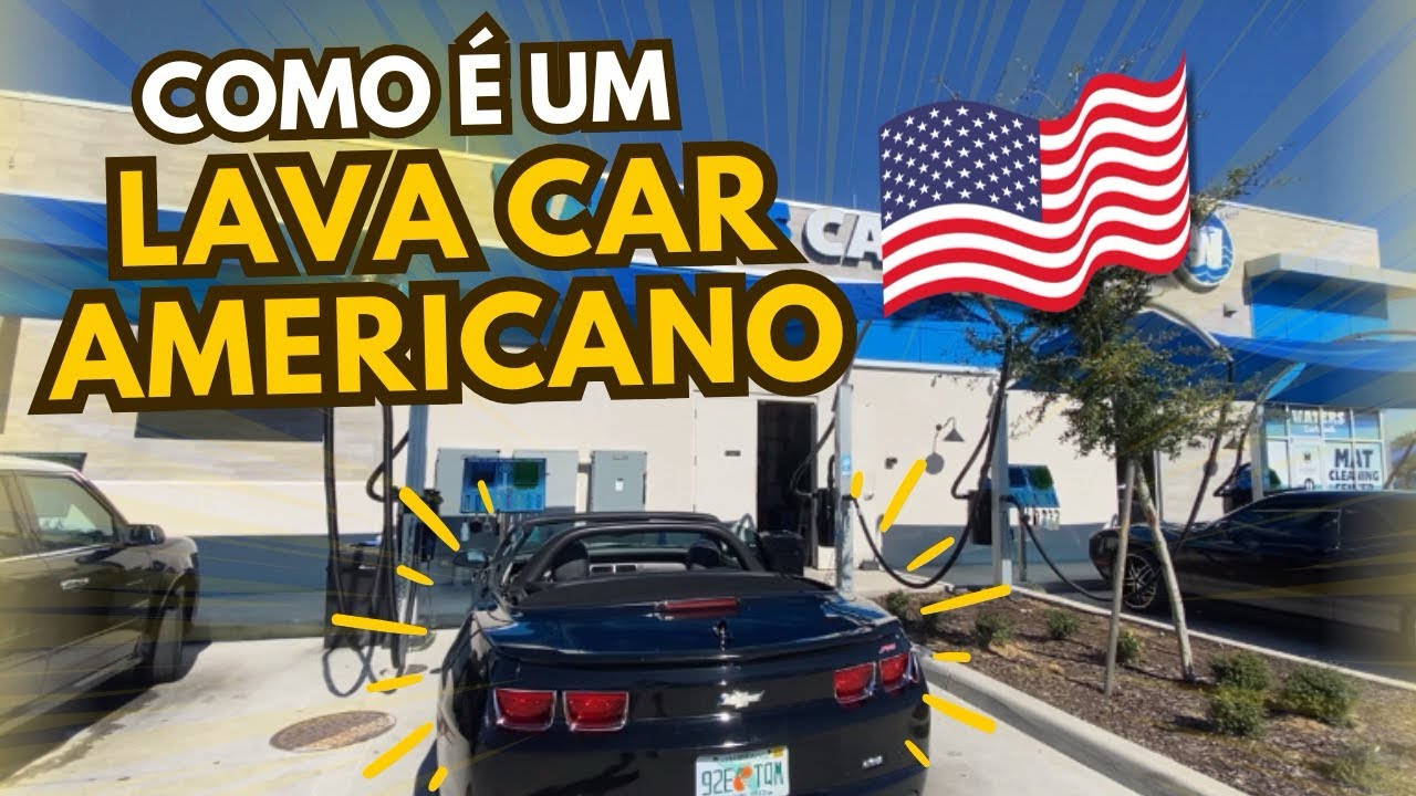 Car Wash, como é um lava car americano 🇺🇸#florida #orlando #car #usa # ...