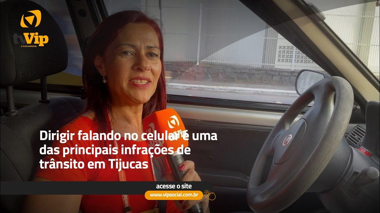 Dirigir falando no celular é uma das principais infrações de trânsito ...