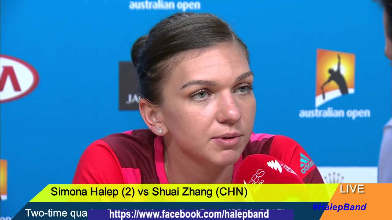 Simona Halep Full Interview before AusOpen 2016 (English & Romanian ...