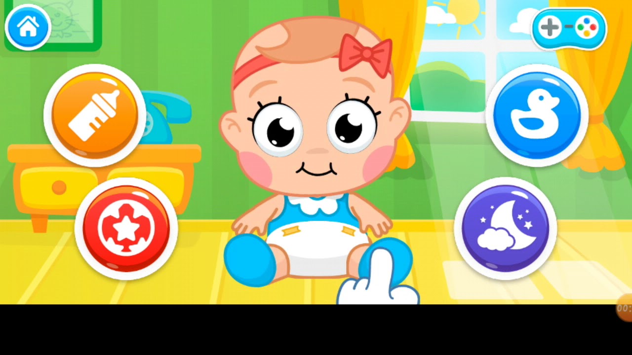 Fun care kids games and bathe babies, for kids - YouTube