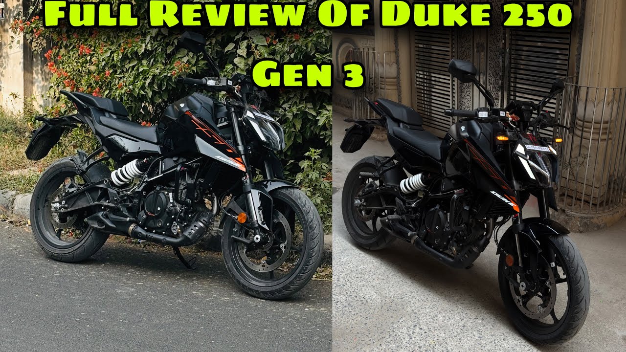 Duke 250 Gen 3 2025 Ebony Black Full Review🏍️ | Ye Toh Segment Killer ...