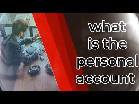 personal Account # personal Account meaning #education #goldenrules of ...