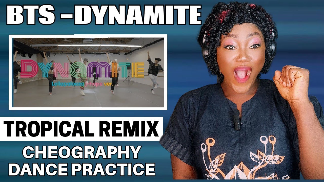 BTS 'Dynamite (Tropical Remix)' Dance Practice REACTION!!!😱 | SINGER ...