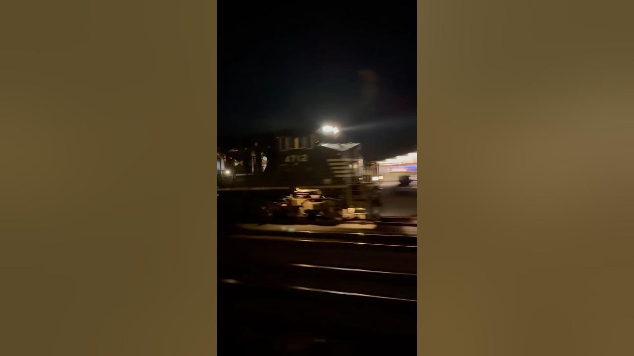 NS 18N goes EB with a Decent C6M horn! #norfolksouthern #railroad #shorts - YouTube