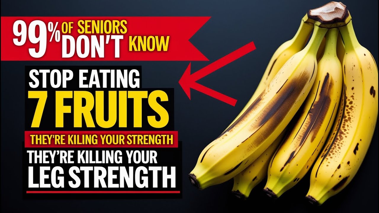 Seniors, Stop Eating 7 Worst Fruits - They Are Destroying Your Leg ...