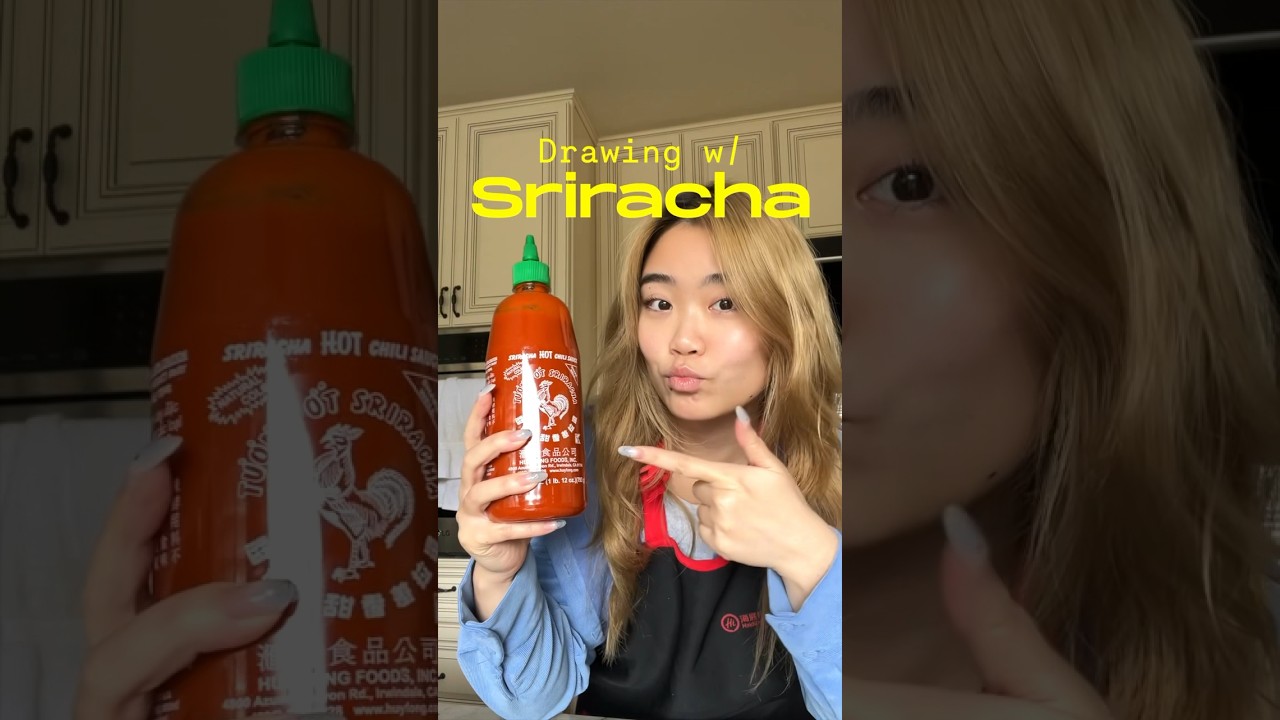 I ️ sriracha & the huh cat #art #drawing #cat #cute #painting #food # ...