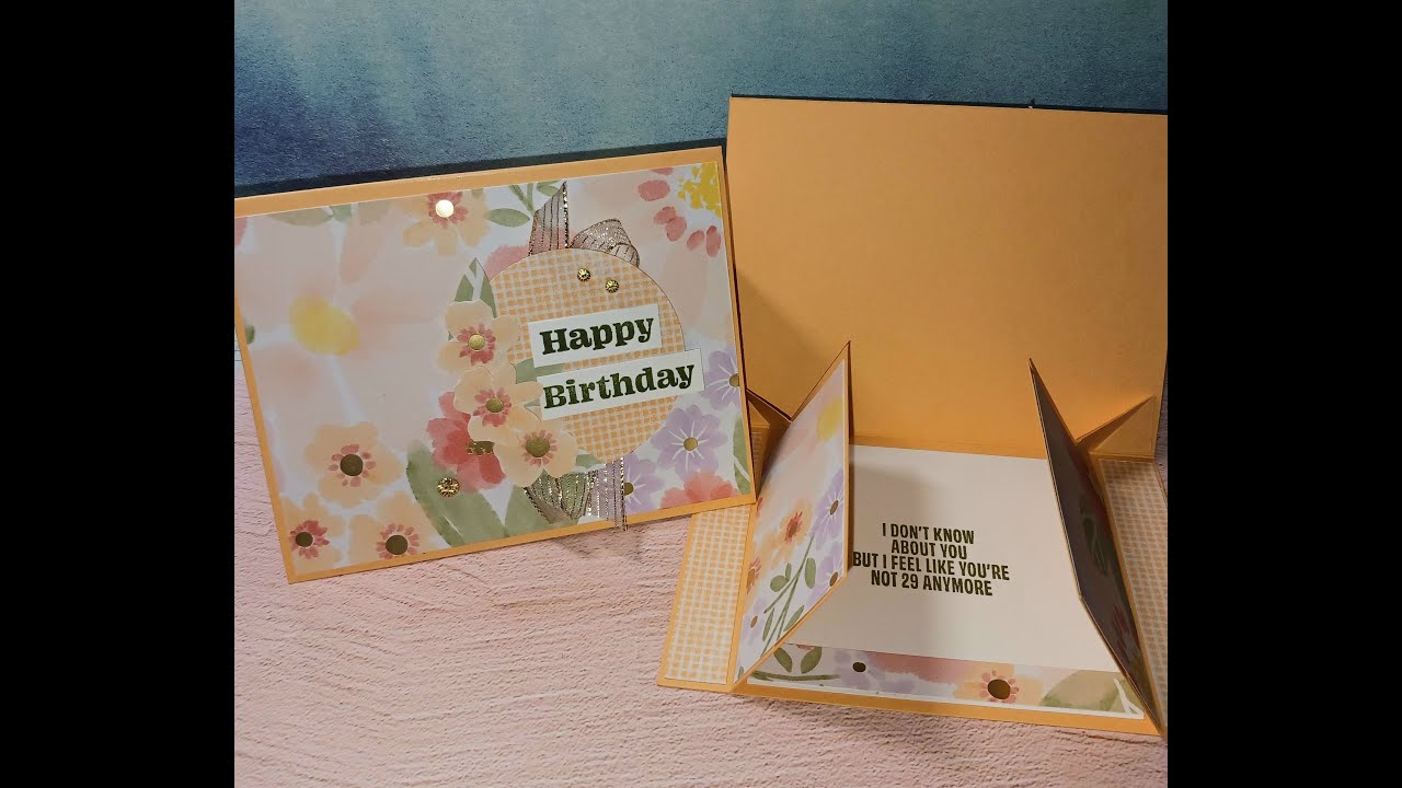 Fun Fold Friday: Door Fold - YouTube