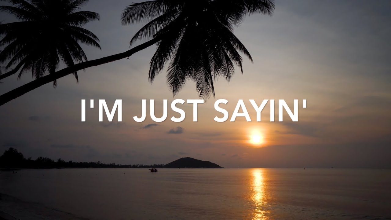 Paul Bogart • I'm Just Sayin' • Official Lyric Video - YouTube