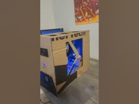 Cardboard PC. - YouTube