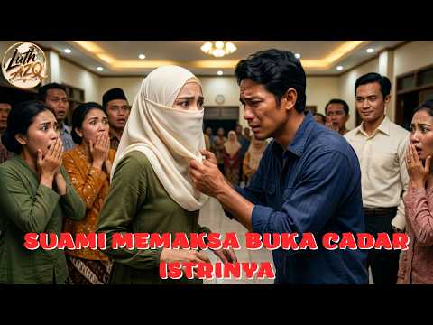 Karena Gengsi Di Reuni, Suami Memaksa Buka Cadar Istrinya, Tapi Suami Menyesal Dan Menangis