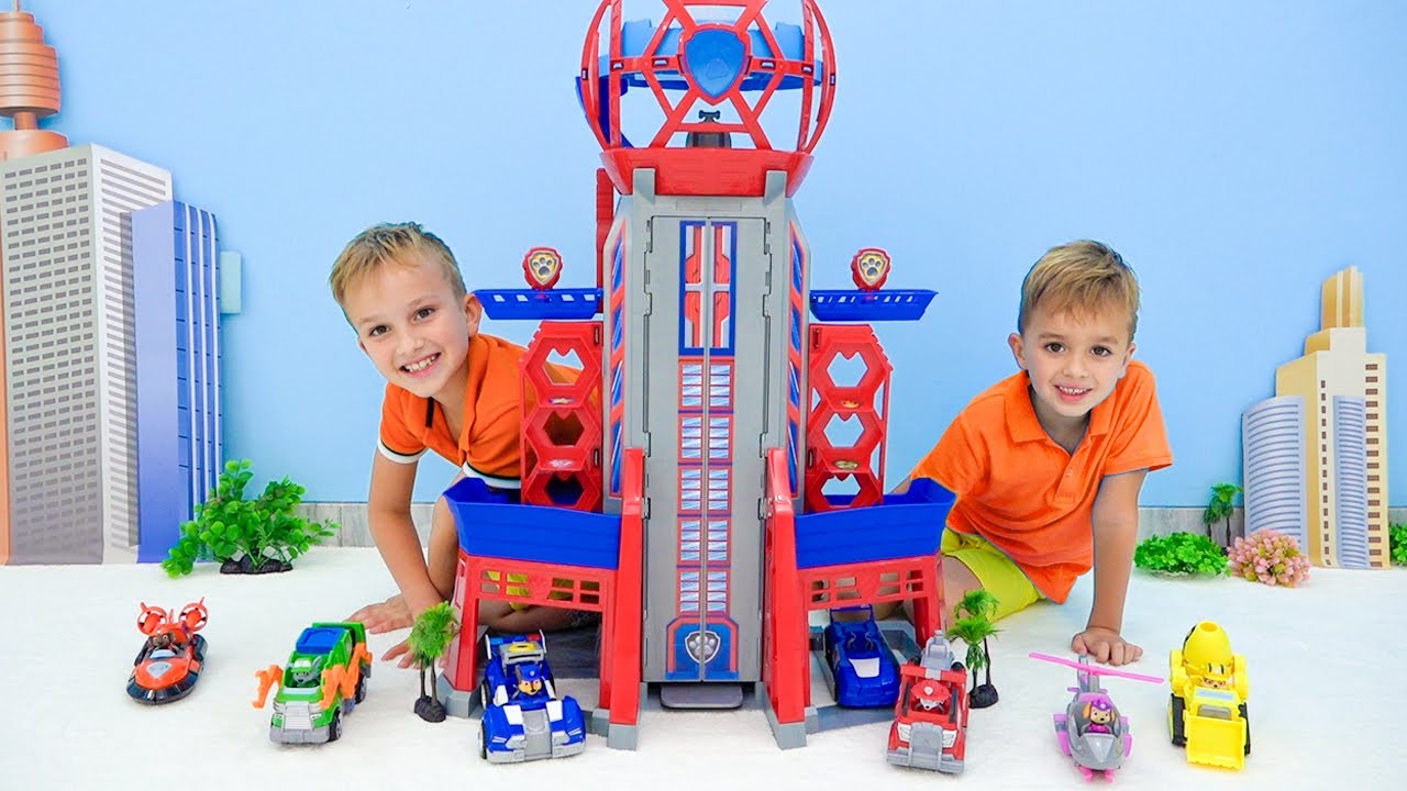 Vlad e Niki PAW Patrol La storia dei giocattoli del film - YouTube
