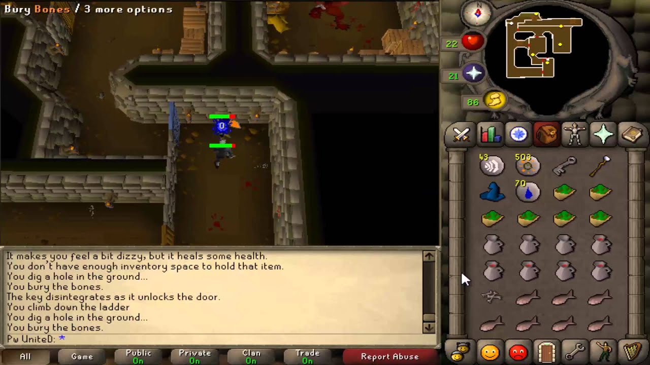 Runescape - Melzar's Maze Guide (for low level) - YouTube