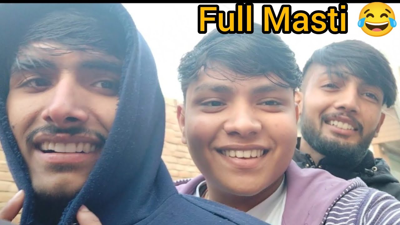 Fun with friends 🫂Full Masti 😂||Anuj Ankit Vlog||#youtube - YouTube