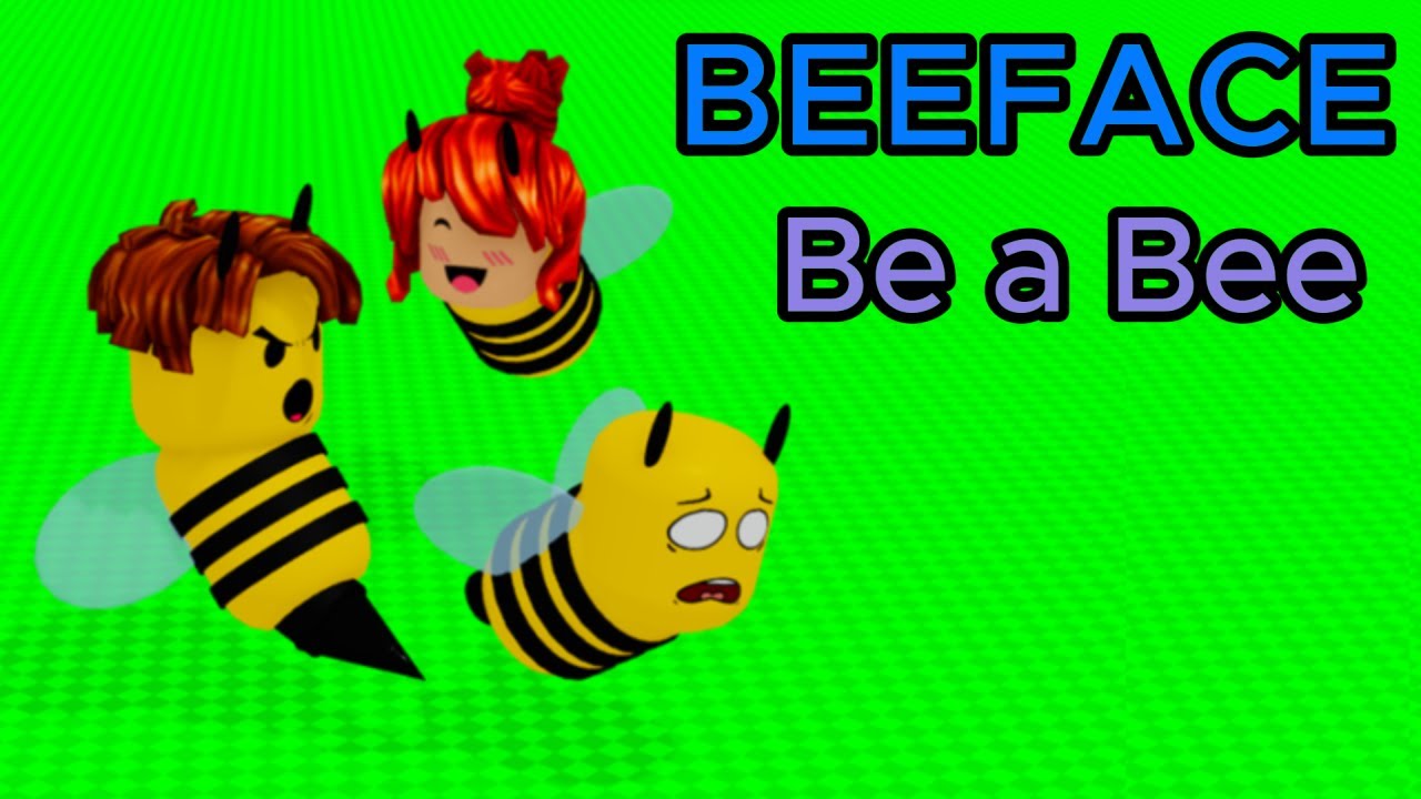 Becoming a BEE aka BEEFACE | 🐝 Beeface: Be a Bee! ROBLOX Gameplay - YouTube