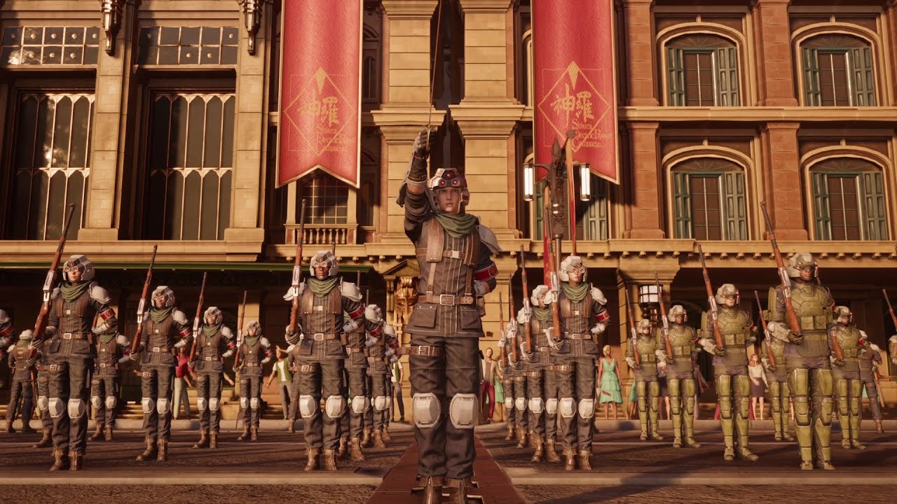 Final Fantasy VII Rebirth - Shinra Parade Gameplay - YouTube