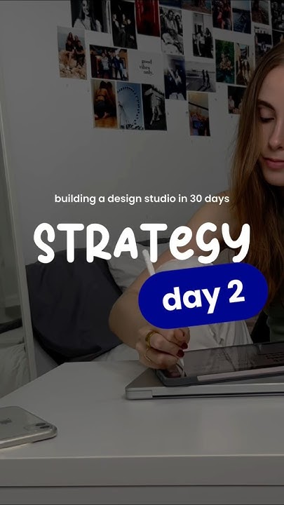 Building a design studio in 30 days | DAY 2 | Strategy - YouTube