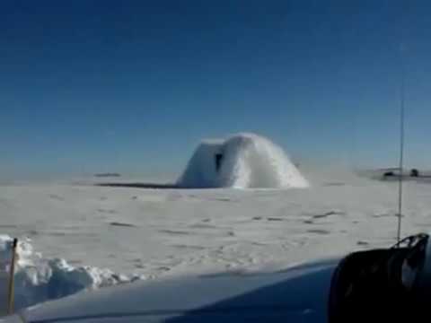 Поезд и снег. прикол.  Train and snow. prikol