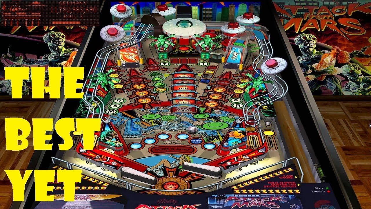 ATTACK FROM MARS for the 4KP - a great virtual pinball game for cheap ...
