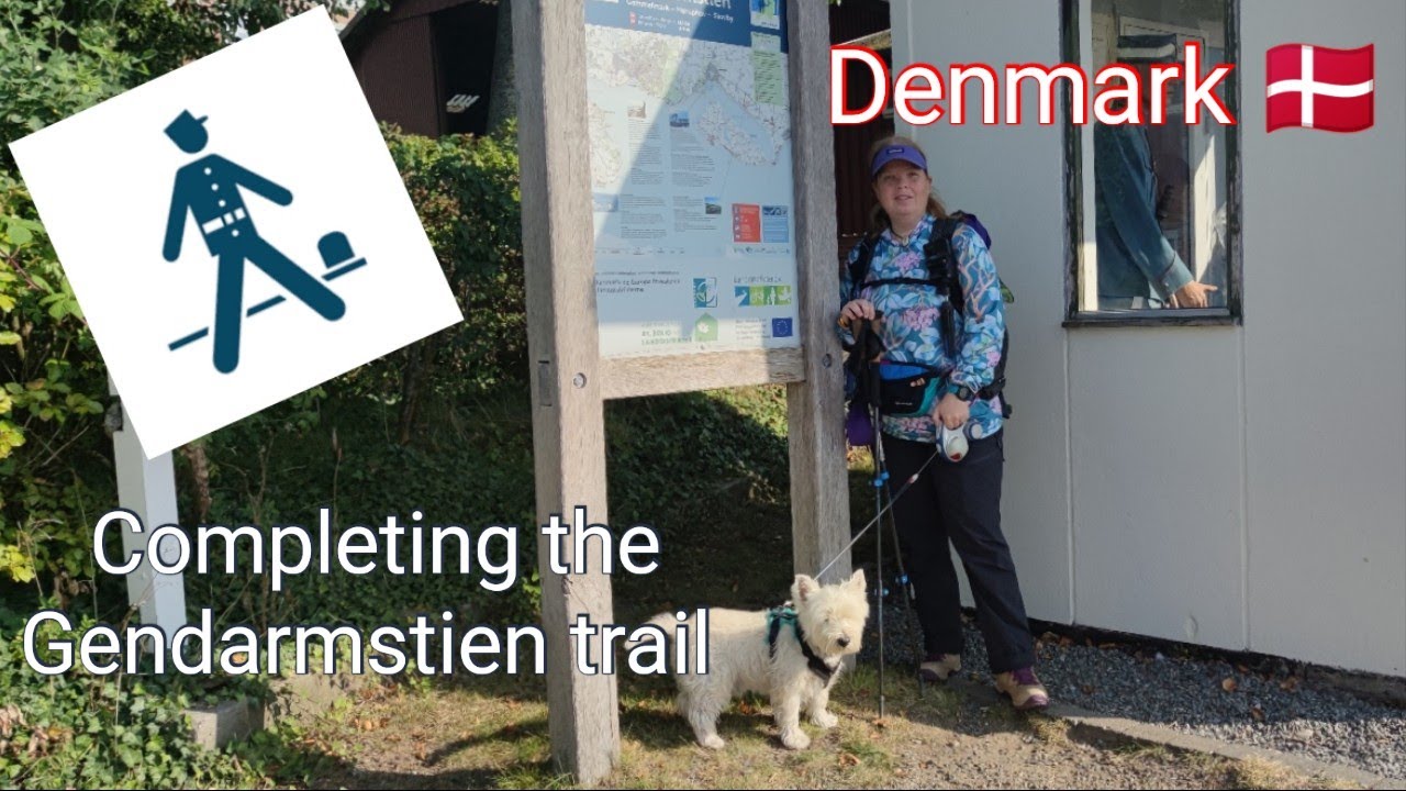 Back in Denmark!!🇩🇰 Hiking the final section of the Gendarmstien with ...