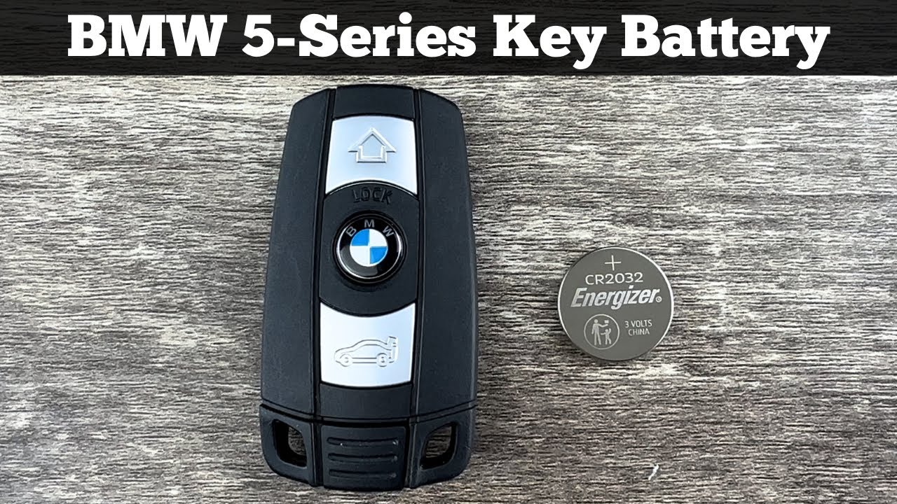 BMW 5-SERIES Key Fob Battery Replacement 2006 - 2011 How To Change ...