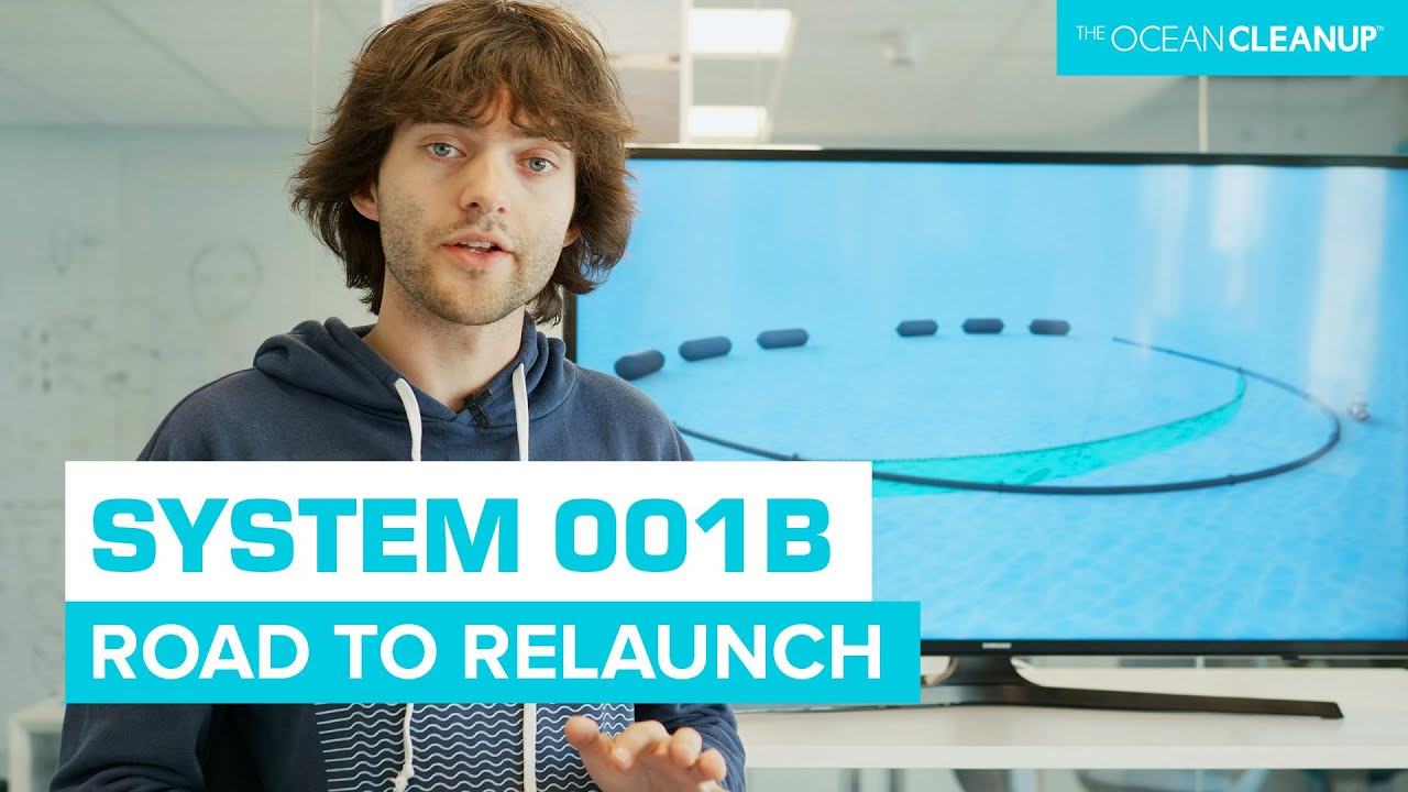 Boyan Slat on relaunching the cleanup system | System 001/B | Cleaning ...