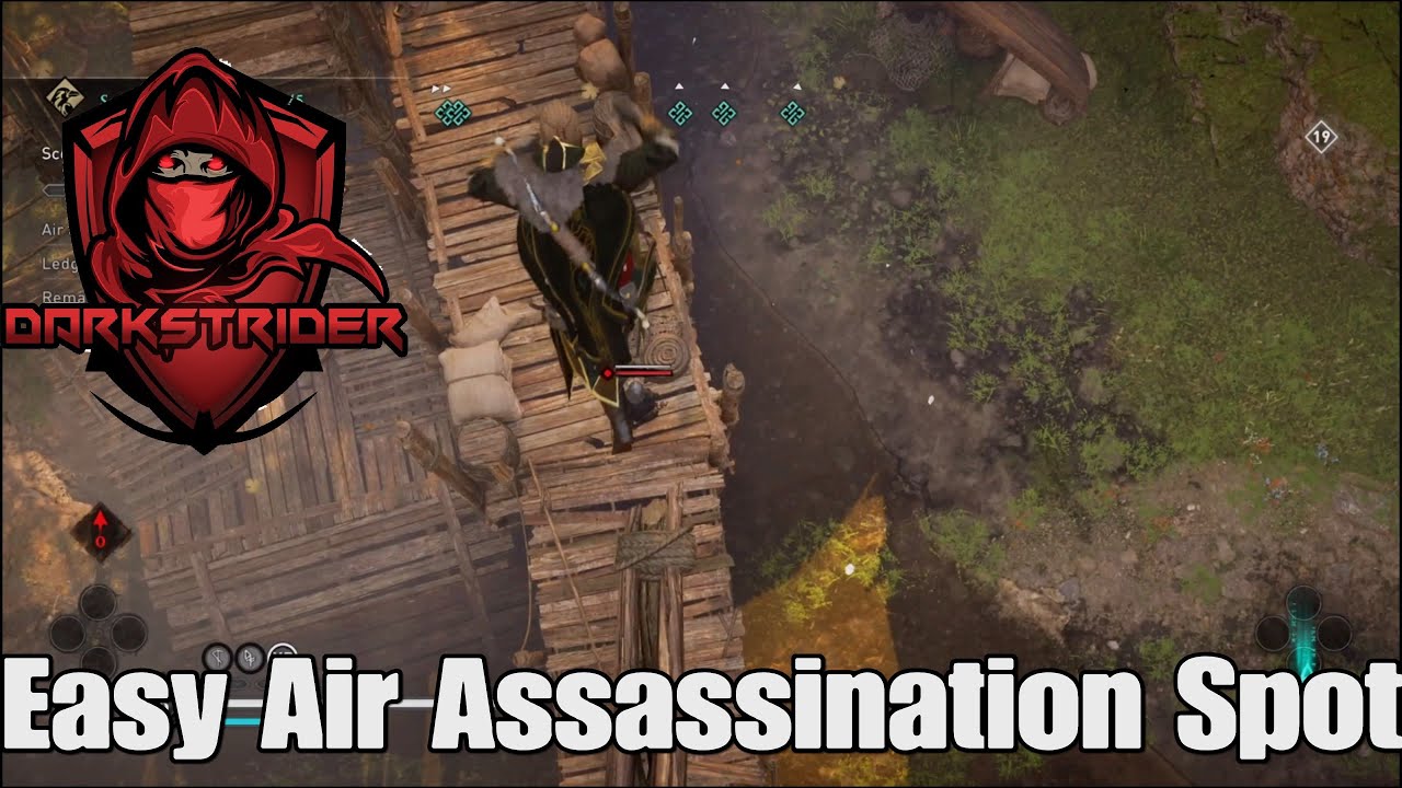 Assassin's Creed Valhalla- Easy Air Assassination Spot - YouTube