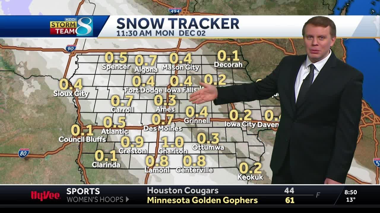 Cold Saturday, Snow Chances Increase Sunday - YouTube