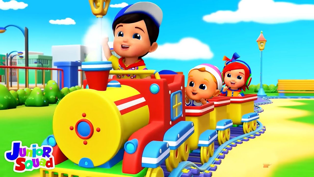 Train Song, Mode Of Transport and Nursery Rhymes for Kids - YouTube